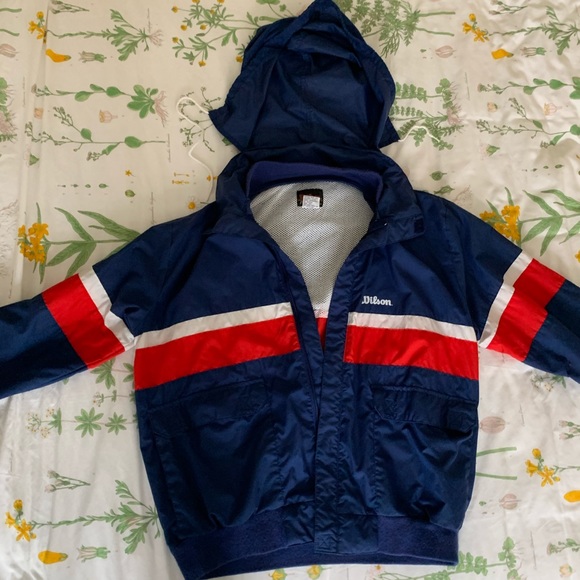 Wilson | Jackets & Coats | Vintage Wilson Pro Staff Windbreaker Jacket ...
